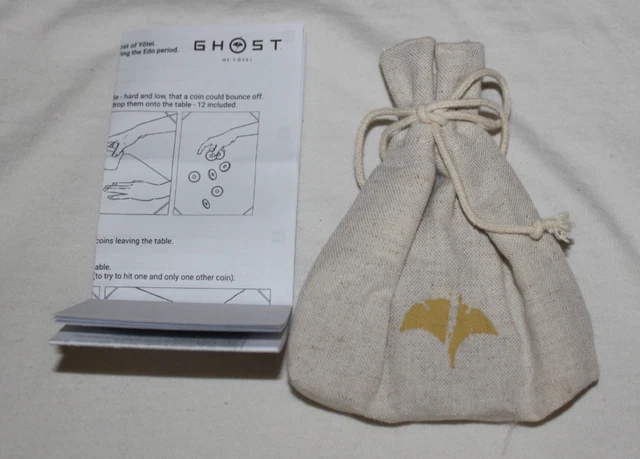 GHOST OF YOTEI Collector’s Edition Zeni Hajiki Coin Game & Pouch - FREE ...