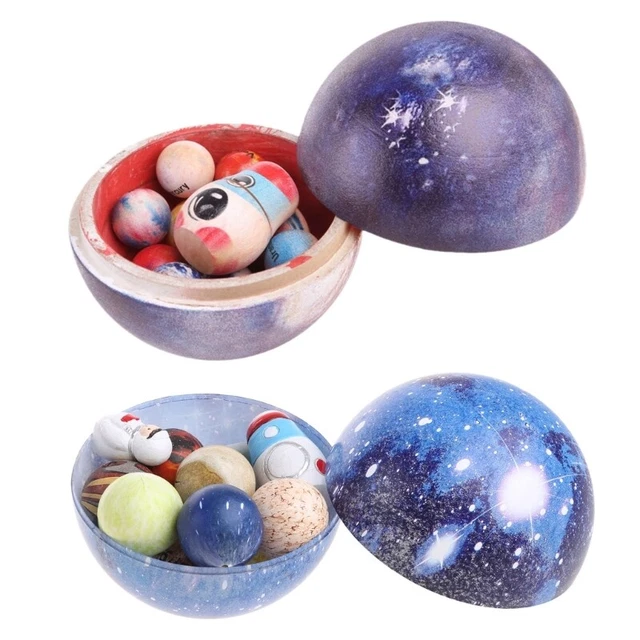 SOLAR SYSTEM COSMOS Planet Model Figurine Science Toy with for Sun Moon ...