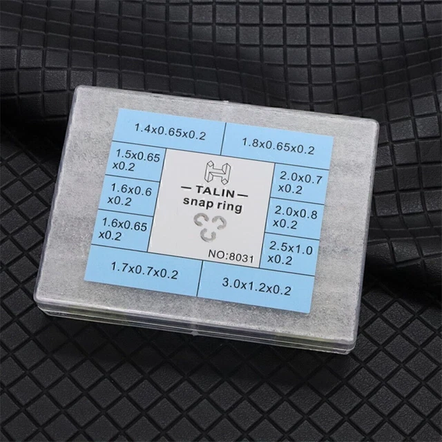 150PCS WATCH WASHER Chronograph Accessories Pusher Button Circlip Snap ...