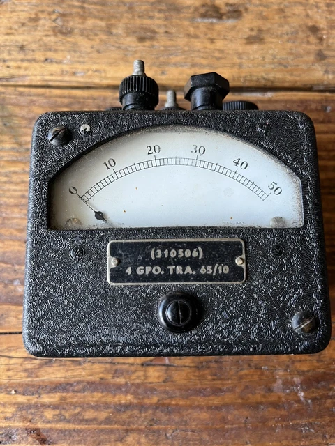 VINTAGE GPO LINE Tester £20.00 - PicClick UK