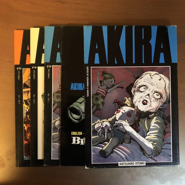 INTERNATIONAL EDITION AKIRA 3 Otomo Katsuhiro Issues 7-9 Foreign Books ...