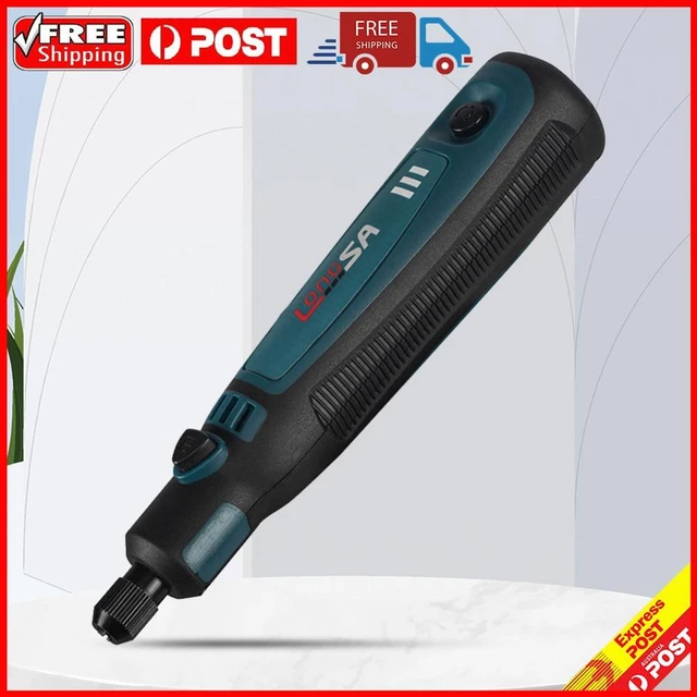MINI ROTARY TOOL Cordless Rotary Tool Kit 3-Speed for Woodworking ...