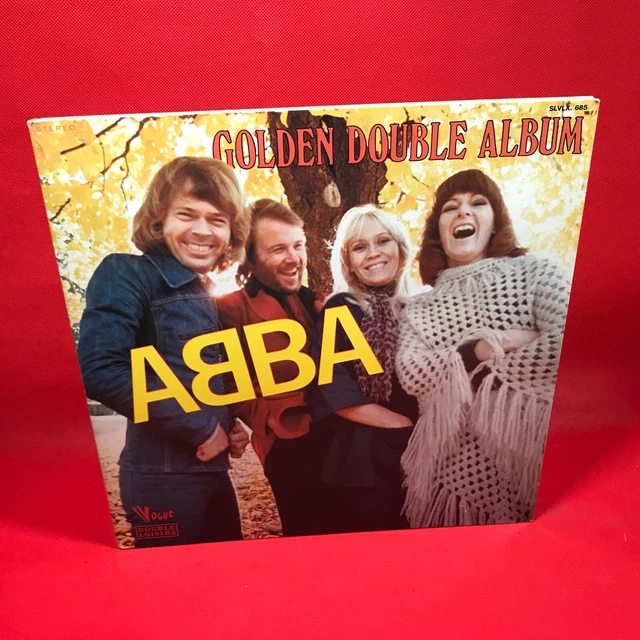 ABBA GOLDEN DOUBLE Album 1976 French vinyl LP Fernando Mamma Mia ...