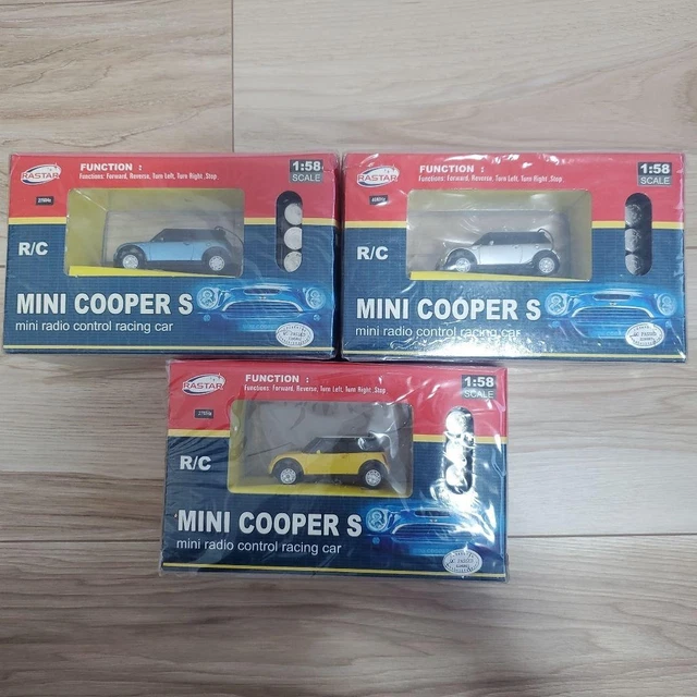 MINI COOPER S 1:58 Mini Radio Control Car 3-Piece Set £111.71 - PicClick UK