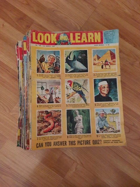 LOOK AND LEARN magazines 1960s and 1970s £20.00 - PicClick UK