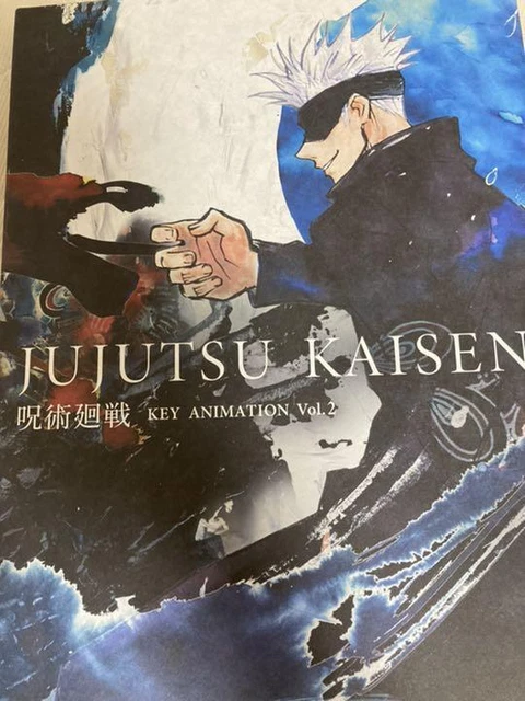 JUJUTSU KAISEN ART Book KEY ANIMATION Vol.2 2 Illustration Art Book EUR ...