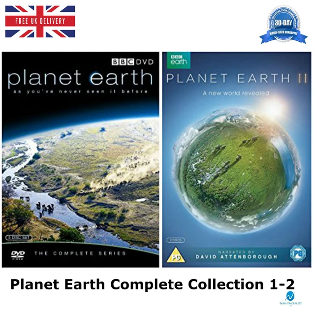 PLANET EARTH 1-2 Complete BBC Series One & Two David Attenborough New ...
