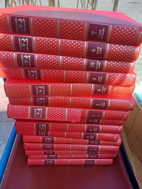 L'ENCYCLOPÉDIE AZ ÉDITIONS Atlas complète en 15 volumes EUR 110,00 ...