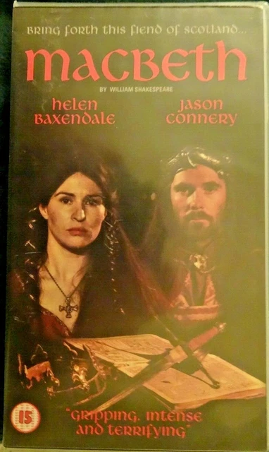 WILLIAM SHAKESPEARE'S MACBETH VHS starring Jason Connery and Helen ...