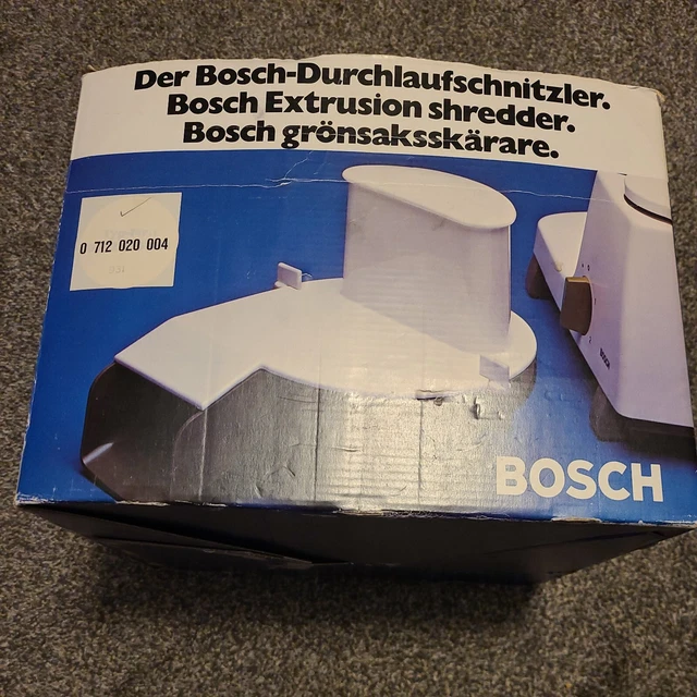 BOSCH EXTRUSION SHREDDER Replacement Attachment Only with Pushers no ...