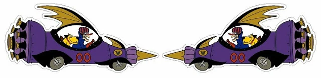 DICK DASTARDLY MUTLEY THE MEAN MACHINE WACKY RACES Motorsport Car ...