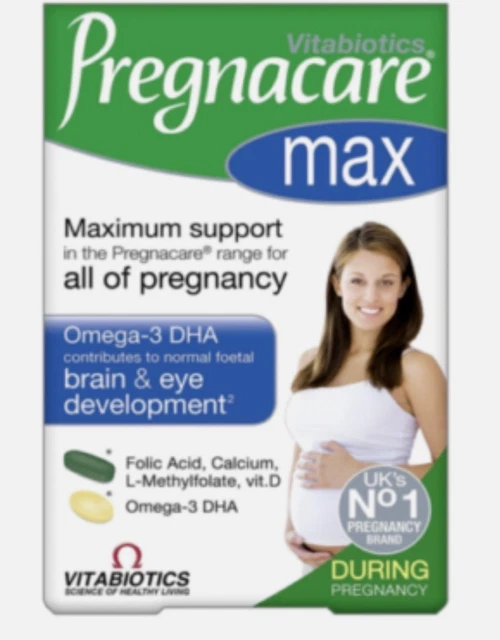 VITABIOTICS PREGNACARE MAX Tablets Plus Omega 84 Capsules £14.01 ...