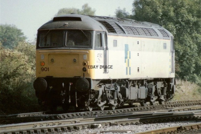 PHOTO CLASS 47 Loco No 47901 At Westbury 1989 £2.00 - PicClick UK