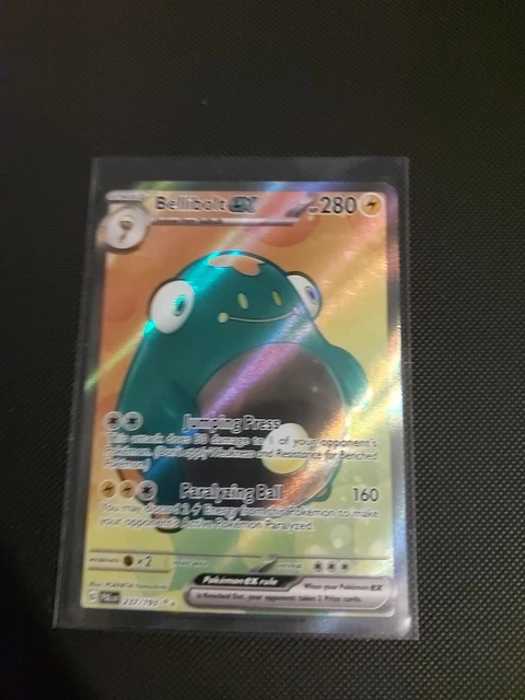 BELLIBOLT EX 237/193 Full Art Paldea Evolved Pokémon Cards Near Mint ...