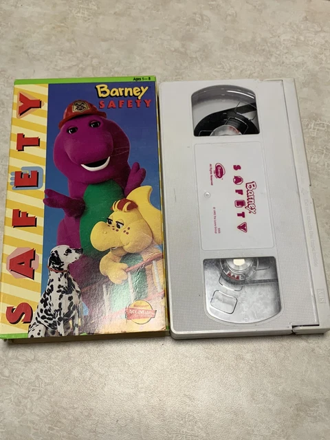BARNEY - BARNEY Safety (VHS, 1995) DH £12.30 - PicClick UK