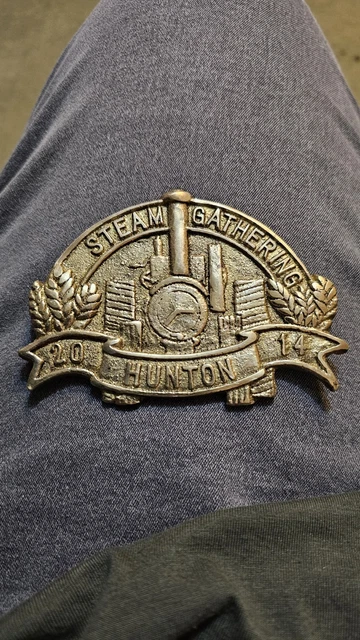 BRASS METAL STEAM Rally Plaque £8.84 - PicClick UK