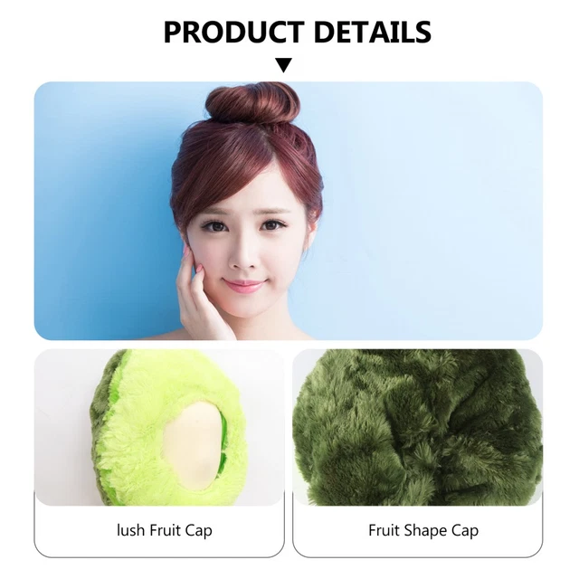 AVOCADO HEADGEAR LOVERS Plush Fruit Cap Cosplay Costume Accessories $44 ...