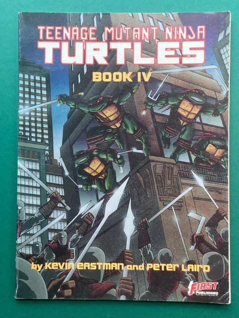 TEENAGE MUTANT NINJA Turtles Book IV FN (First Graphic Novel '89) 3rd ...