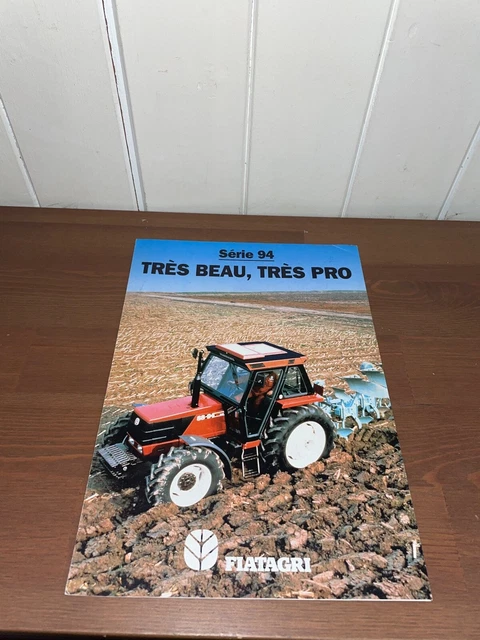BROCHURE PROSPEKT PROSPECTUS TRACTEUR FIATAGRI SERIE 94 trattore-someca-fiat-ih EUR 14,50 ...
