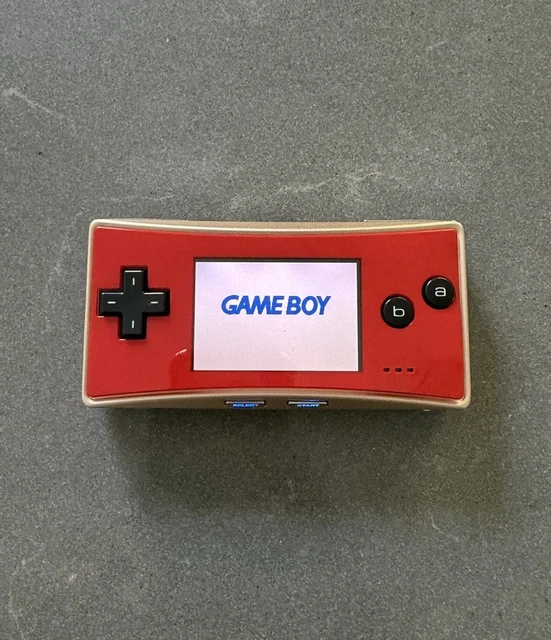 NINTENDO GAME BOY micro Launch Edition Red Handheld System $238.11 ...
