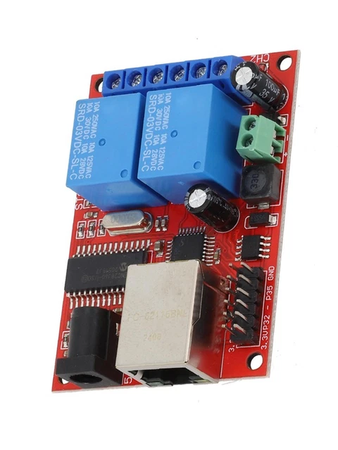 FOR LAN COMPATIBLE Dual Relay Controller with Expandable Output Options ...