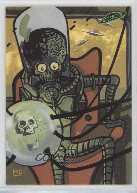 1994 TOPPS MARS Attacks ! Archives Neuf Visions A Martian Leader #82 ...