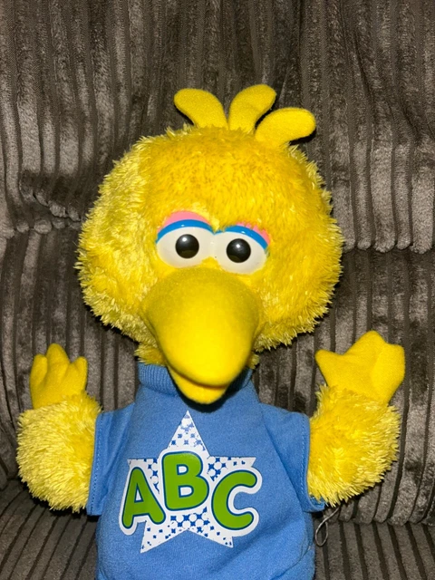 SESAME STREET BIG Bird Talking Singing 14" Plush Soft Toy 2010 Hasbro ...