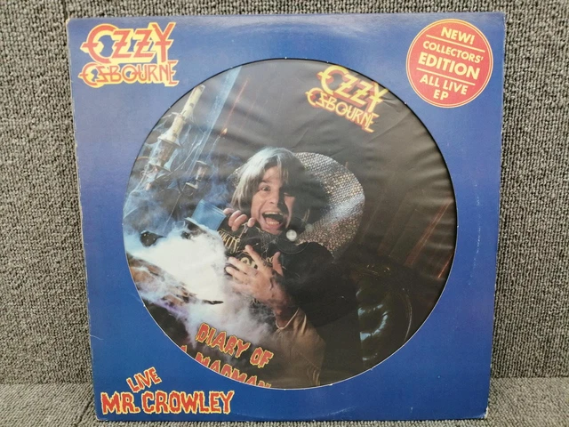 ANALOG RECORD MODEL Number OZZY OSBOURNE BLIZZARD OF OZZ JET RECORDS ...