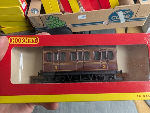 HORNBY R.468 LMS 4 Wheel Coach Maroon £7.59 - PicClick UK