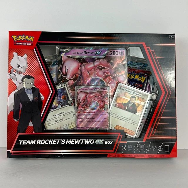 POKEMON TCG DESTINED Rivals Team Rocket's Mewtwo ex Box New Sealed $36. ...