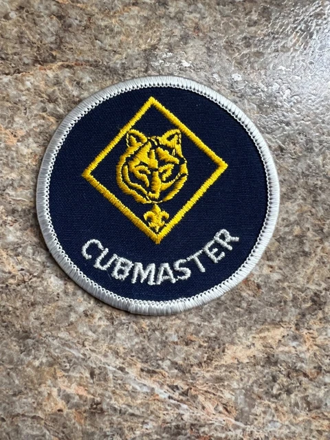 VINTAGE BOY SCOUT Cub Scouts Cubmaster Position Patch $3.99 - PicClick
