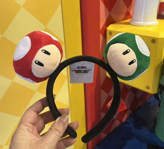 SUPER NINTENDO WORLD MARIO Universal Studios Hollywood Ears Headband ...