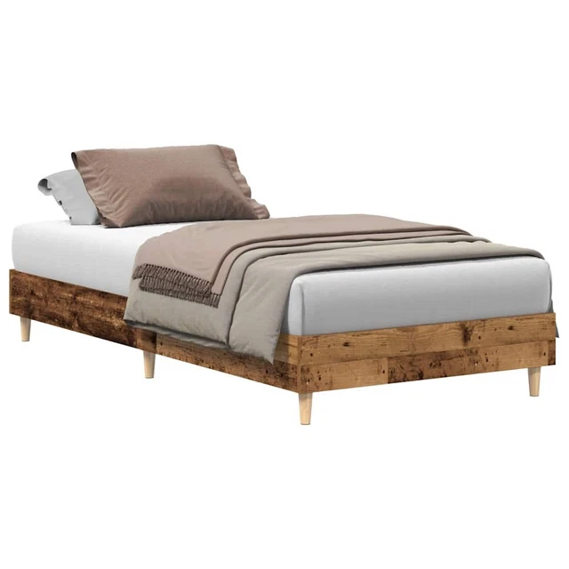 BED FRAME NO Mattress Engineered Wood £78.05 - PicClick UK