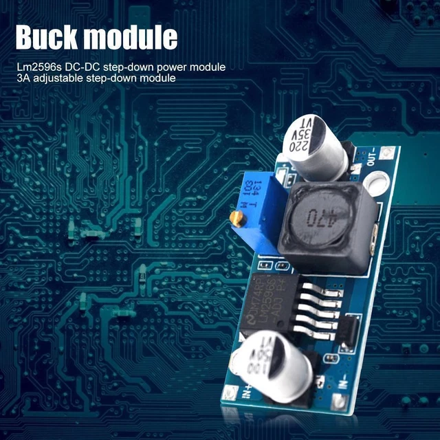 LM2596 DC-DC DIRECT Current Step Down Buck Module 24V 12V 5V 3V Buck ...