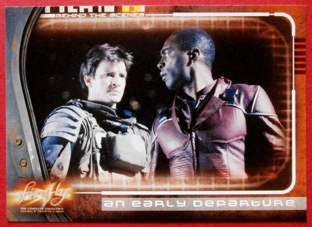 JOSS WHEDON'S FIREFLY - Card #70 - An Early Departure - Inkworks 2006 ...