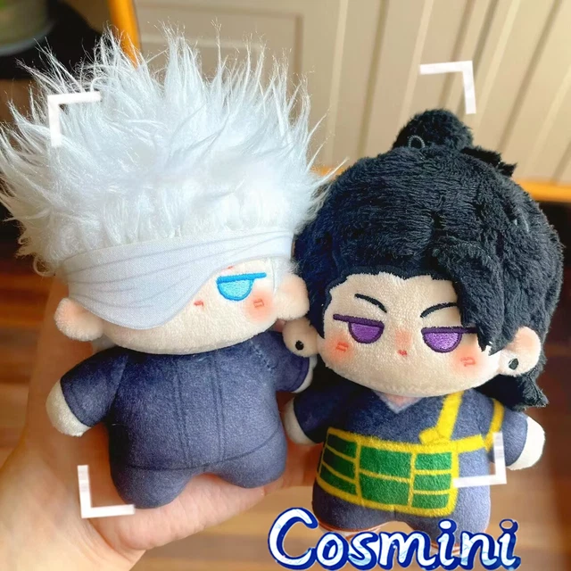 10CM JUJUTSU KAISEN Gojo Satoru Geto Suguru Plush Doll Keychain Pendant ...