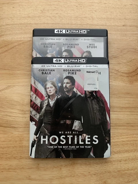 HOSTILES 4K UHD Blu-ray, 2017, 2 dischi) con cover slip - nessuna copia ...