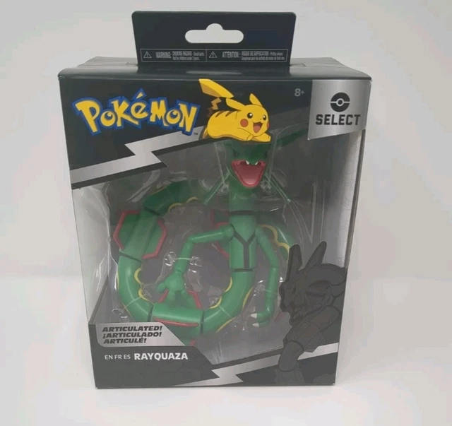 POKEMON SELECT ARTICULATED Figure – Rayquaza Series 2 - New in Box £32. ...