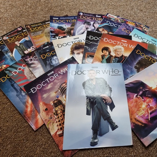DOCTOR WHO MAGAZINE Bundle 19 Magazines Between Issues 523 to 563 £26. ...