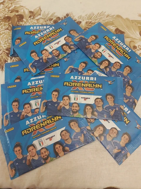 ESSELUNGA CARDS AZZURRI Adrenalyn 2024 Panini 7 bustine EUR 1,99 ...