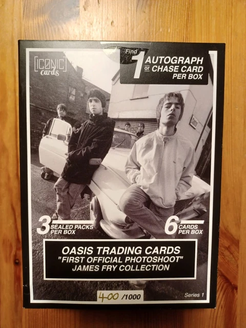 OASIS TRADING CARD Collection - OVP, NEU, UNGEÖFFNET - 1 of 1000 pieces ...
