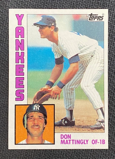1984 TOPPS DON MATTINGLY Rookie Card RC #8 Yankees EUR 11,16 - PicClick FR
