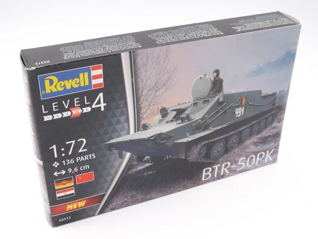 REVELL 03313 BTR-50PK Panzer Modell Bausatz 1:72 in OVP - NEU EUR 15,99 ...