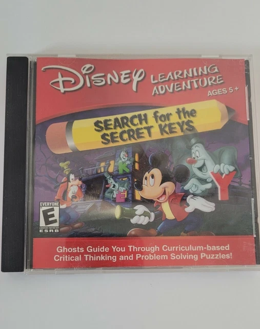 DISNEY SEARCH FOR The Secret Keys Learning Adventure PC/CD-ROM 2002 $23 ...