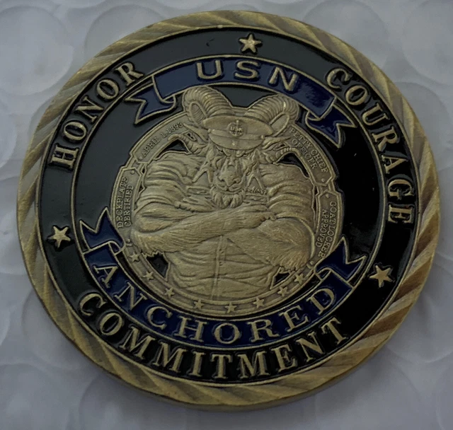 US NAVY Reserve Challenge Coin Core US Navy Values Challenge us-navy-reserve-challenge-coin-core-us-navy-values-challenge
