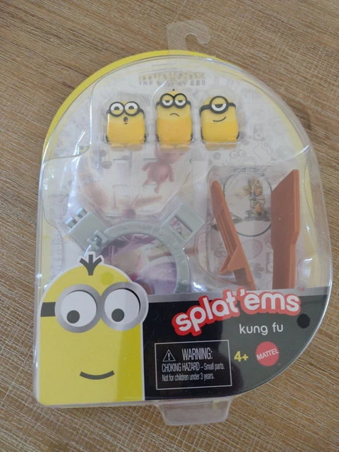 MINIONS: THE RISE of Gru Splat'ems Kung Fu with 3 Mini Minion Figure ...