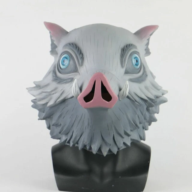 DEMON SLAYER KIMETSU no Yaiba Cosplay Hashibira Inosuke Mask Wild Boar ...