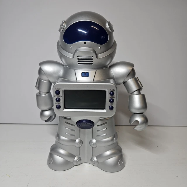 SCIENCE MUSEUM ROBOT Money Bank Box Coin Counter Working SEE VIDEO £9. ...