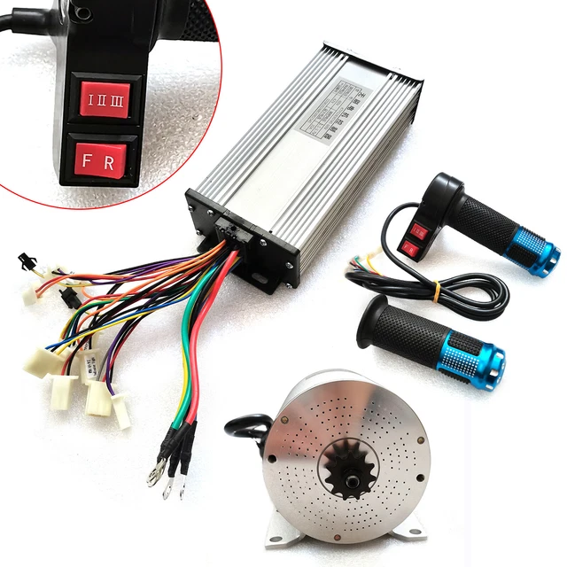 2KW/3KW 60V/72V BLDC Motor Kit + Brushless Controller for Scooter E ...
