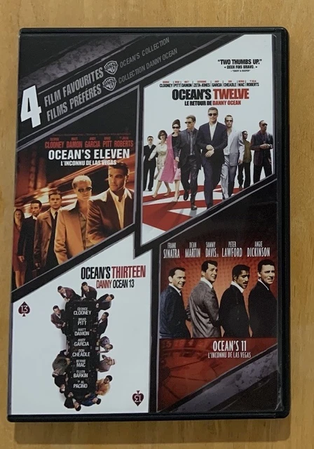 OCEANS ELEVEN 11/12/13/1960 Version - 4 Titles (DVD, 1960-2007, 2-Discs ...